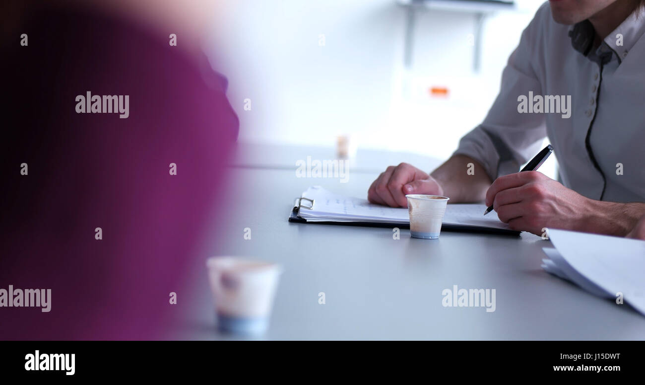 Team business workers making plans hi-res stock photography and images ...