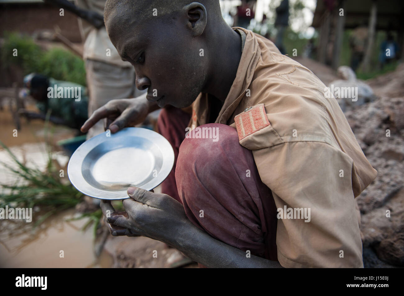 Gold miner congo hi-res stock photography and images - Alamy