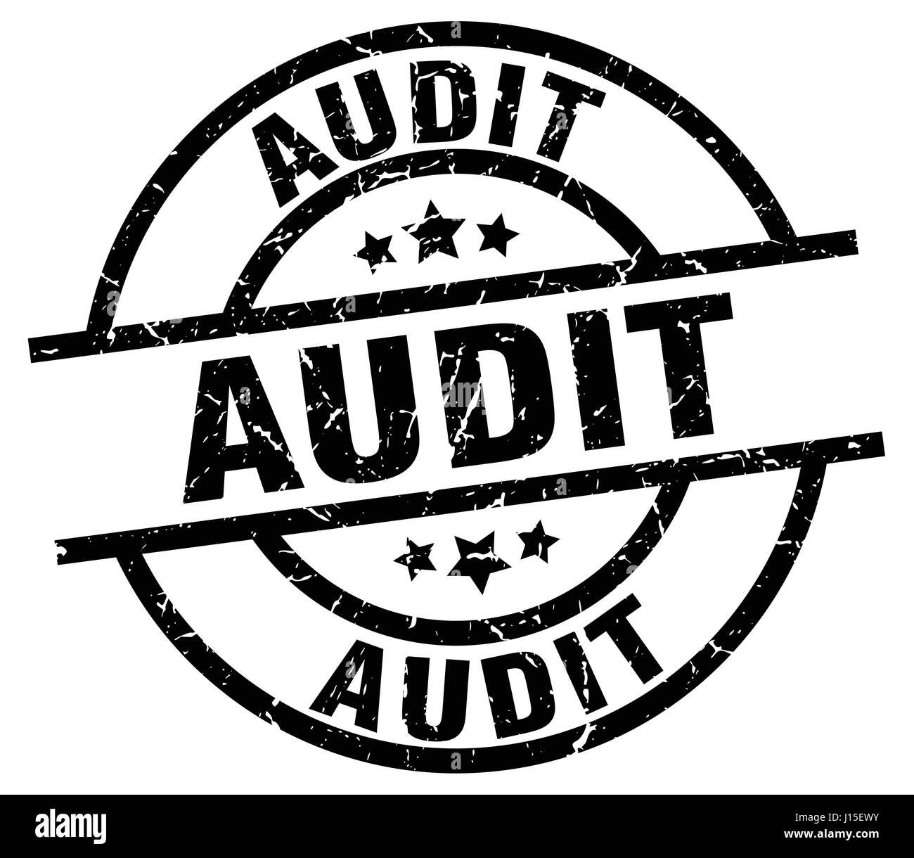Audit sign black round hi-res stock photography and images - Alamy