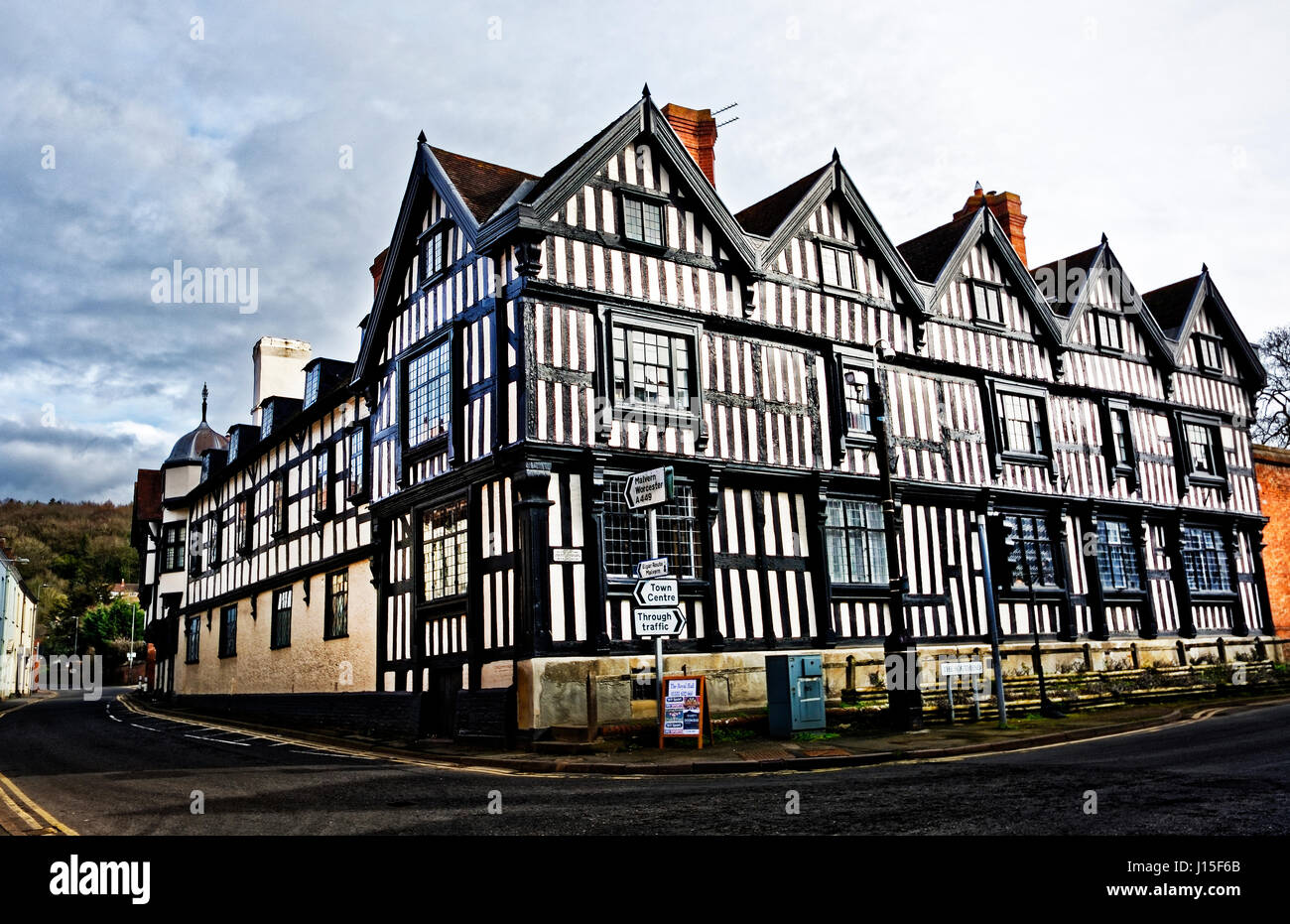 In the Herefordshire town, Ledbury Park is a late 16th century timber ...