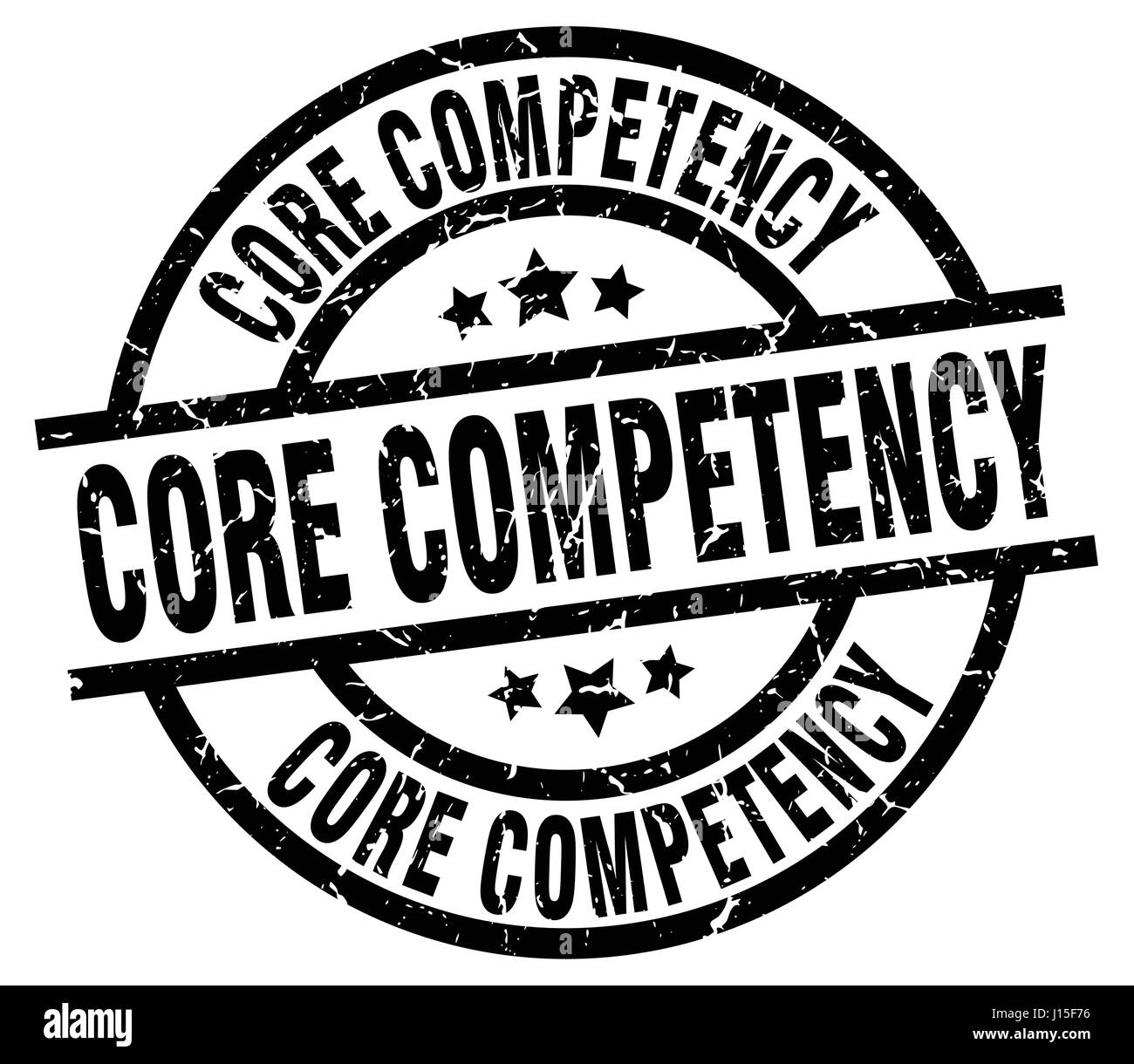 core competency round grunge black stamp Stock Vector Image & Art - Alamy