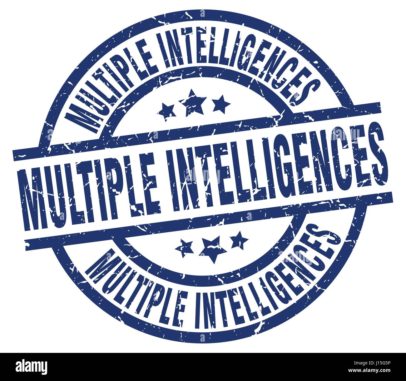multiple intelligences blue round grunge stamp Stock Vector Image & Art ... multiple intelligences blue round grunge stamp Stock Vector Image & Art ...