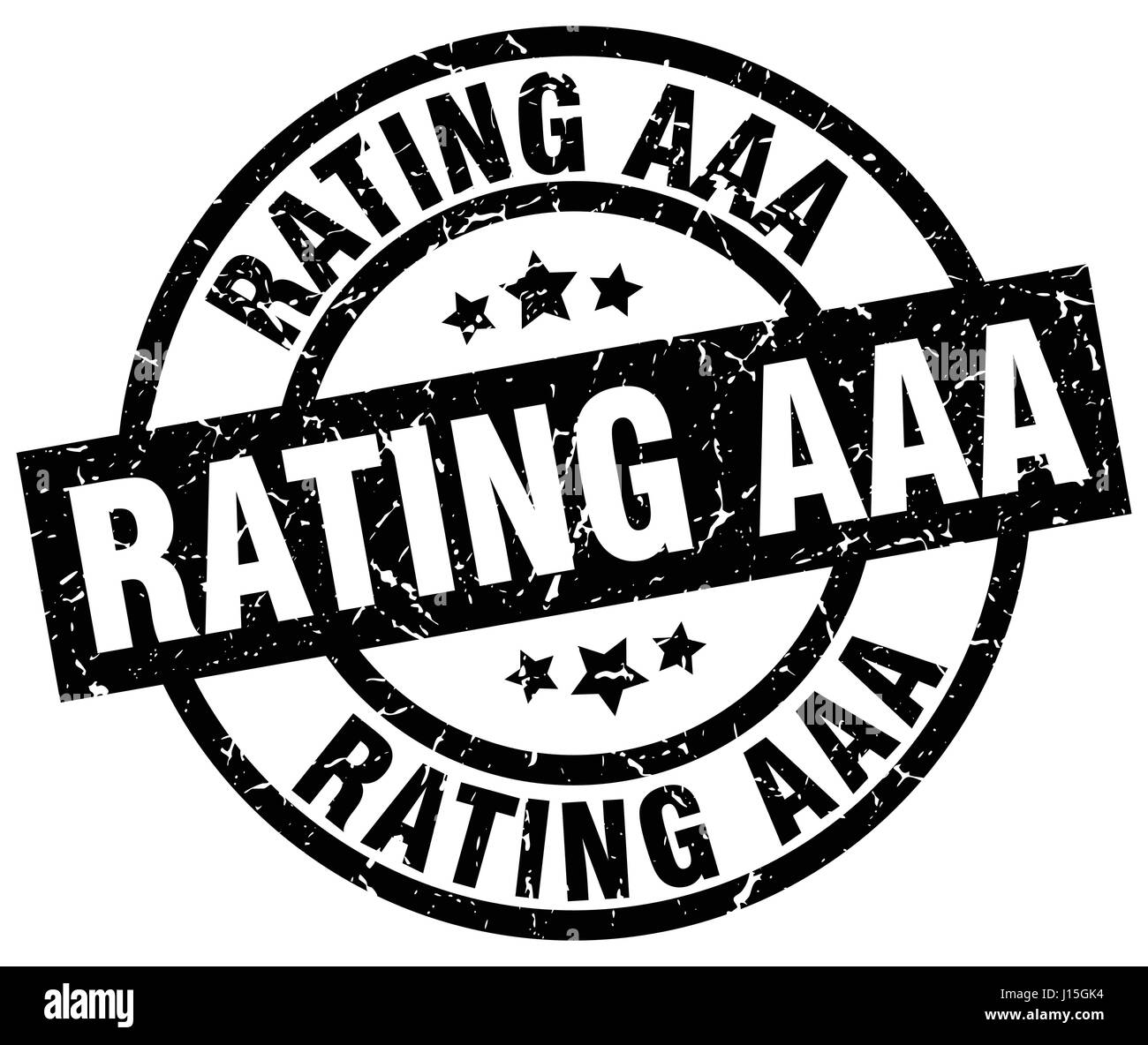 rating aaa round grunge black stamp Stock Vector Image & Art - Alamy