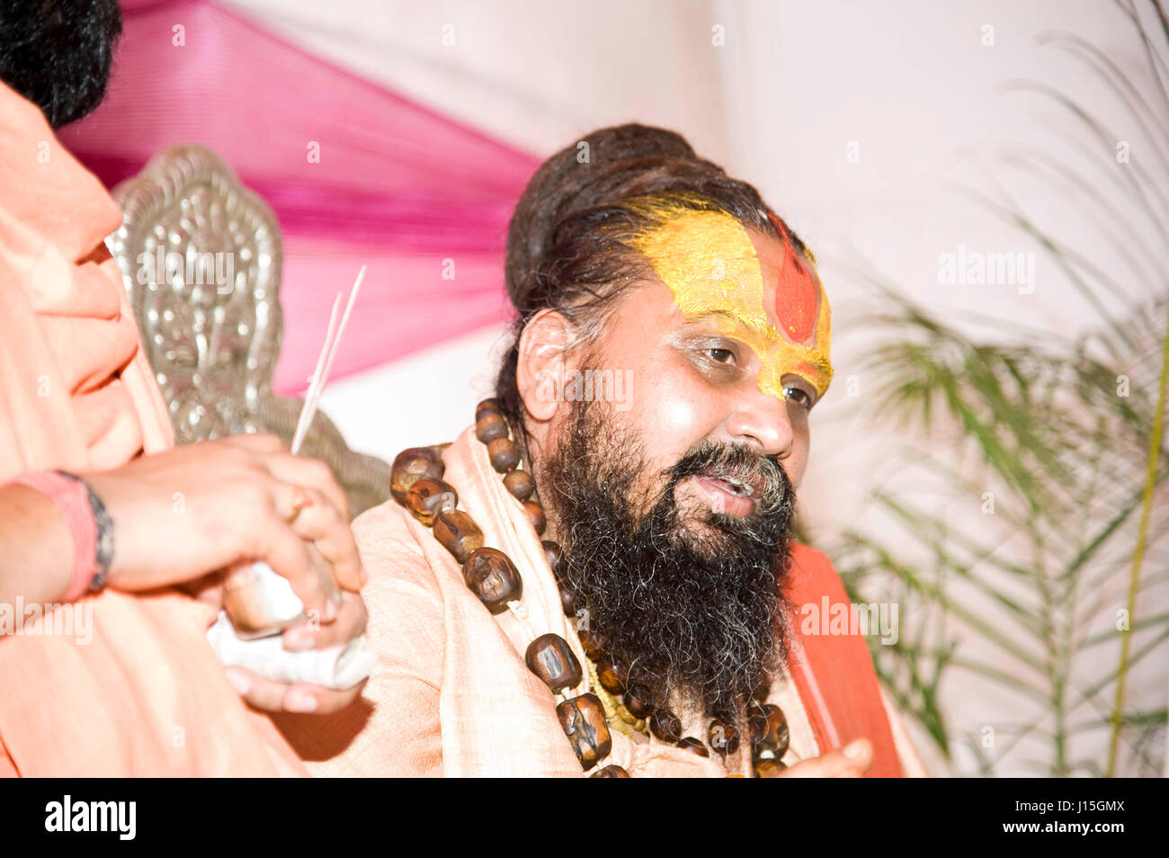 Swami rajendra das ji, kumbh mela, ujjain, madhya pradesh, india, asia ...