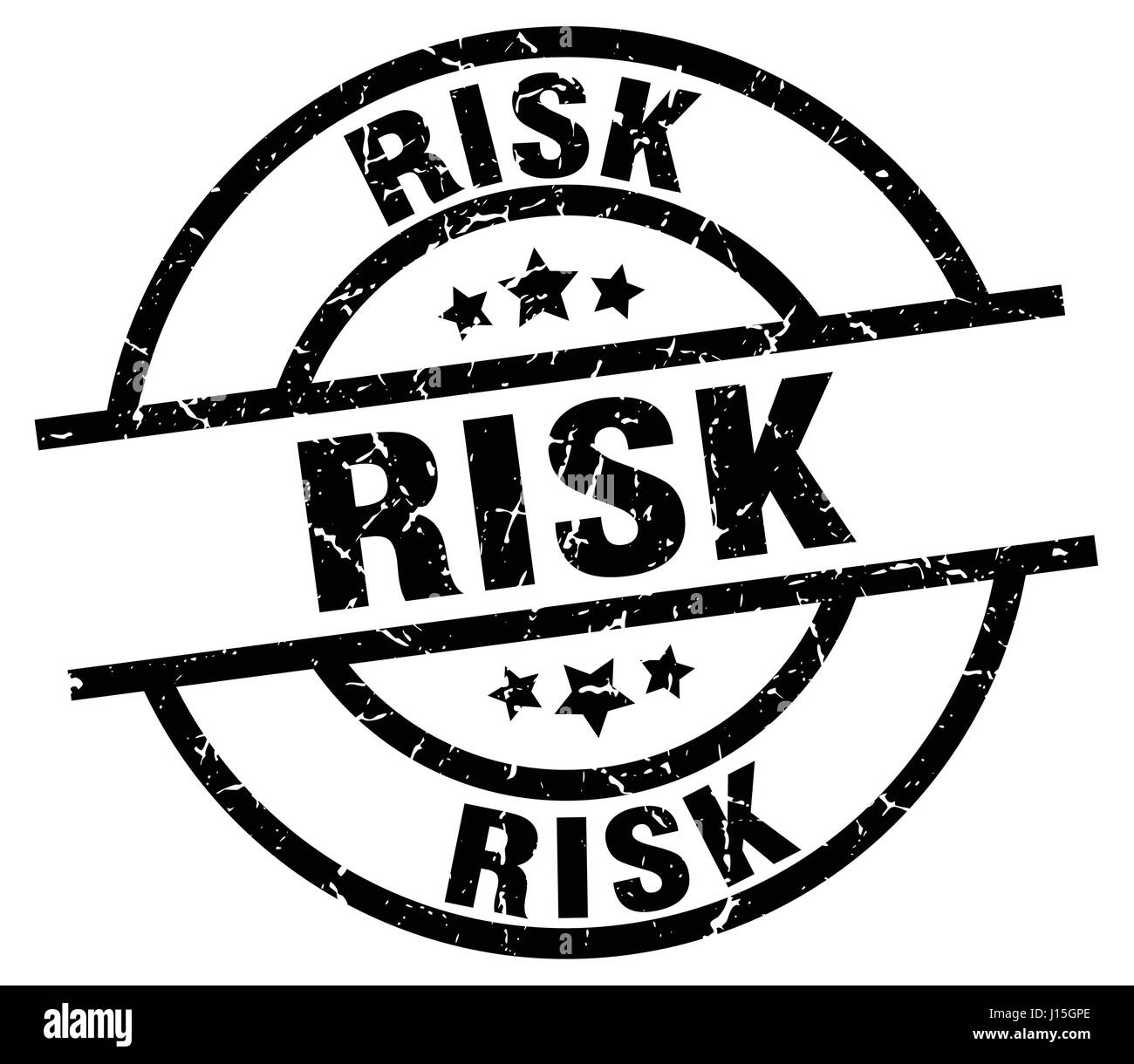 Risk rubber stamp Black and White Stock Photos & Images - Alamy