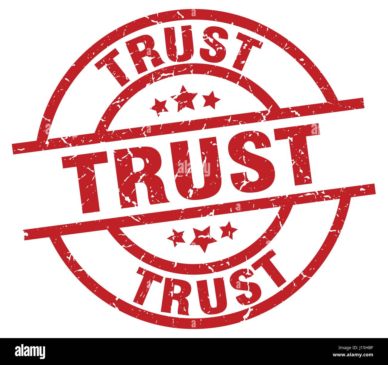 trust round red grunge stamp Stock Vector Image & Art - Alamy