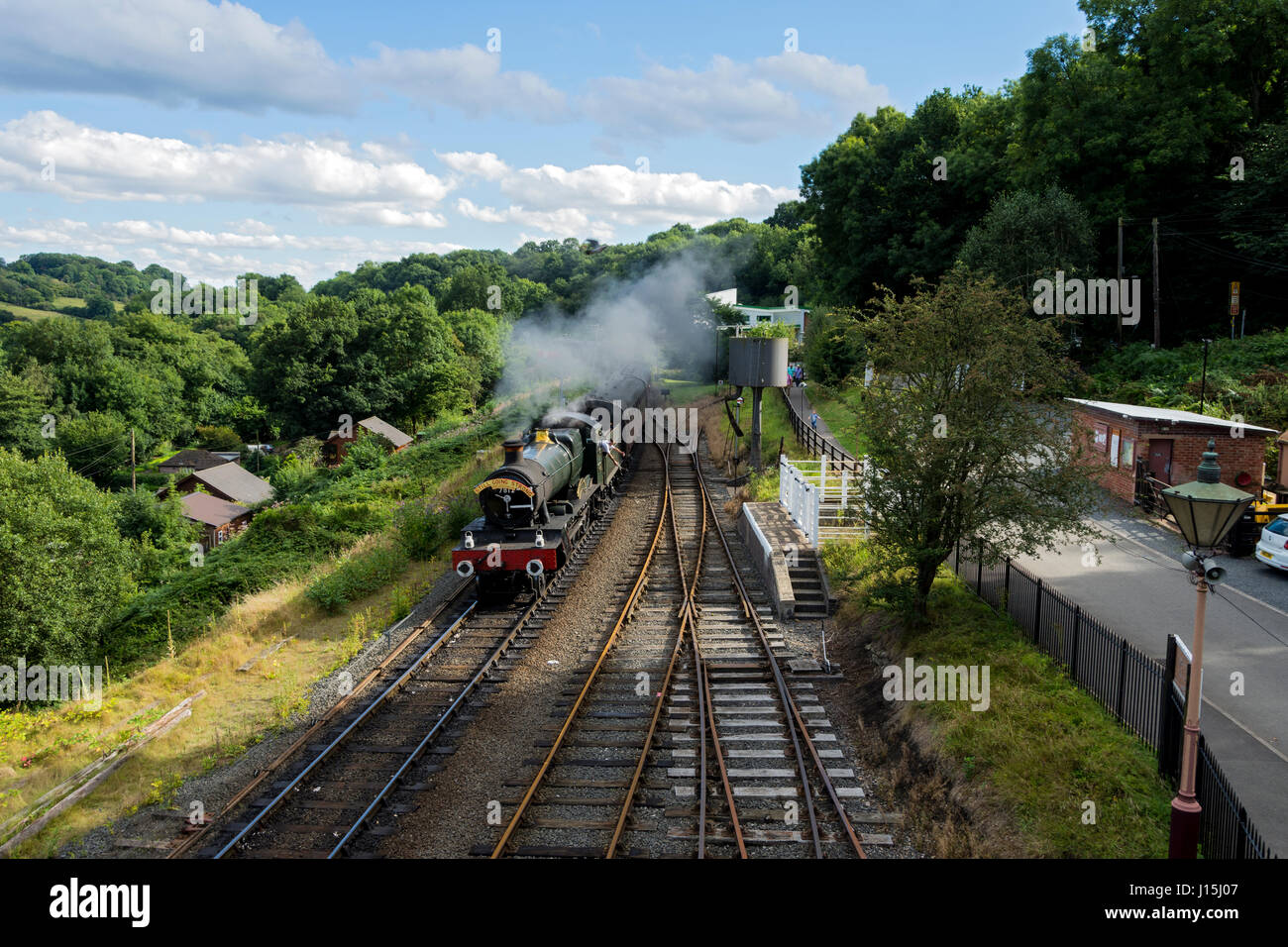 GWR 7800 Class 'Erlestoke Manor' steam locomotive (No. 7812, built 1939 ...