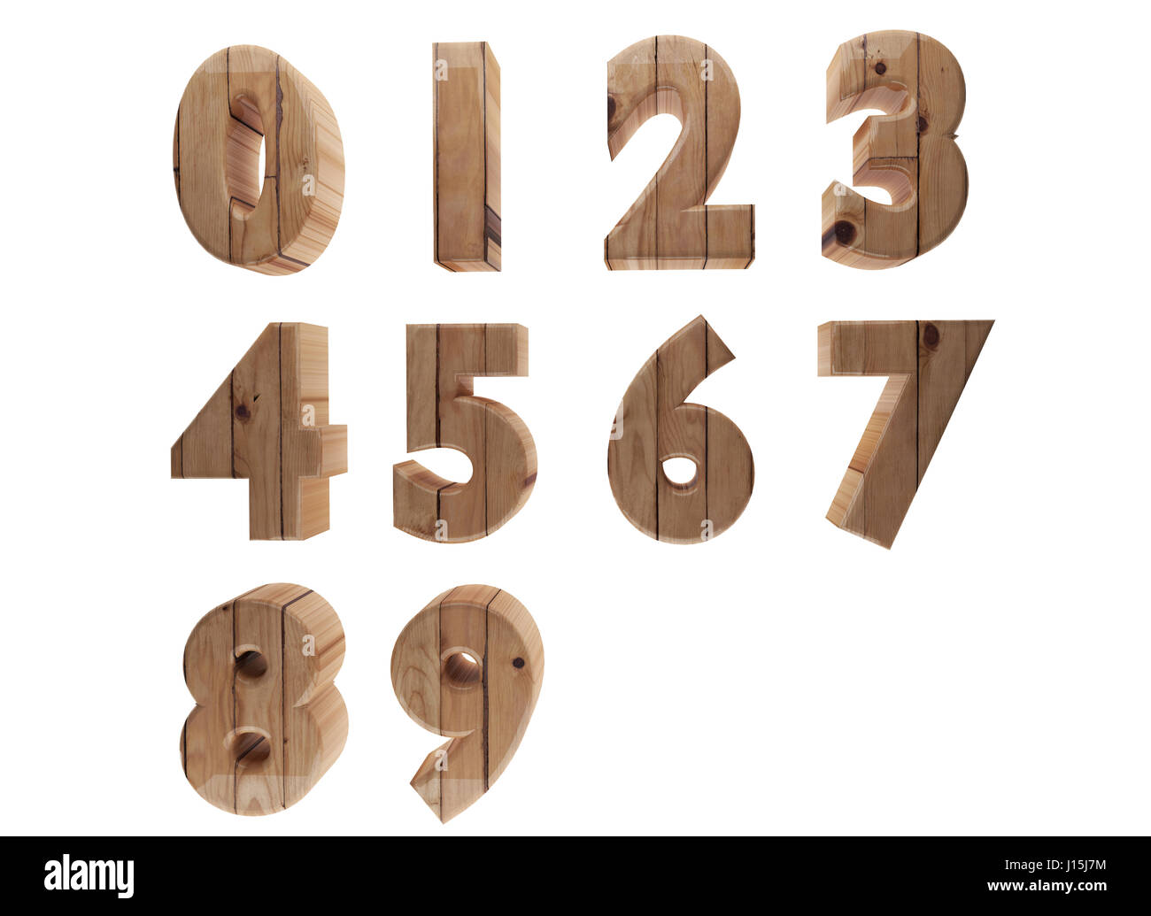 Number design hi-res stock photography and images - Alamy