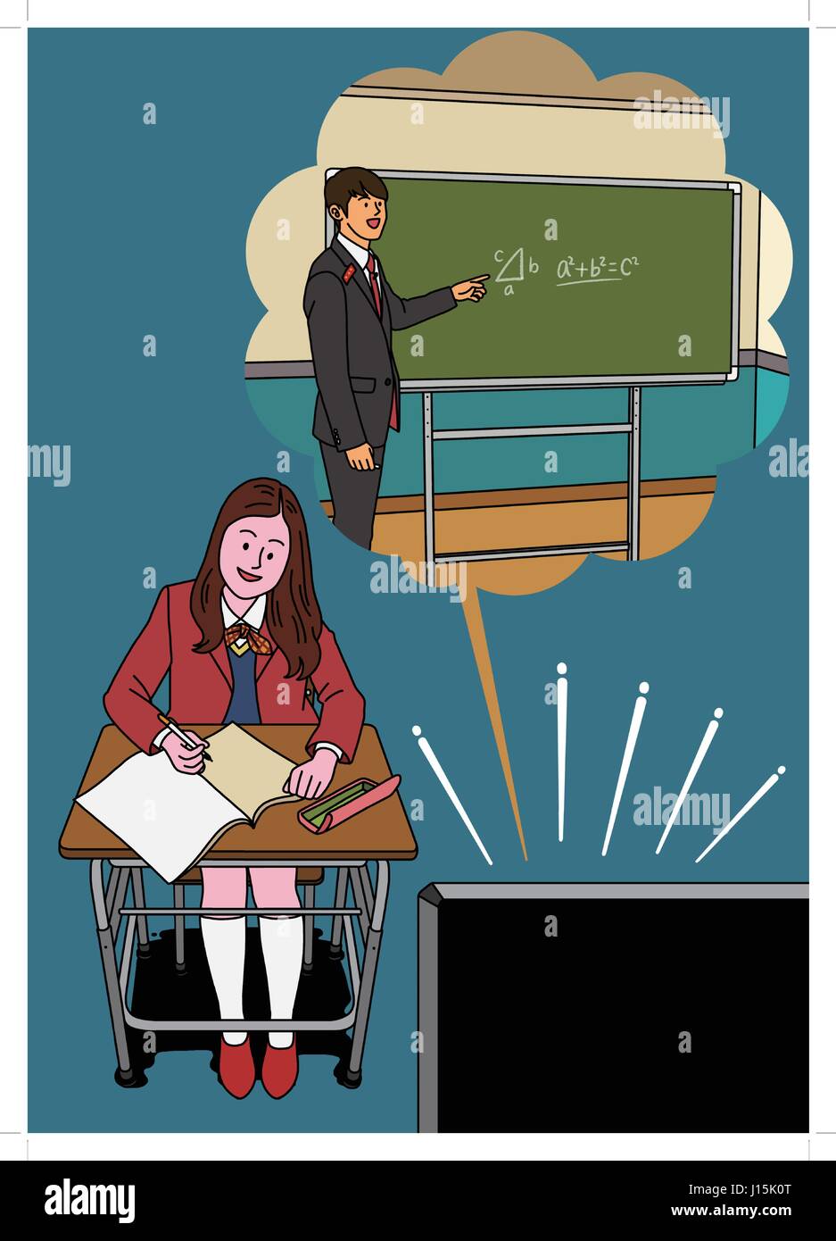 Educational goals Stock Vector Images - Alamy