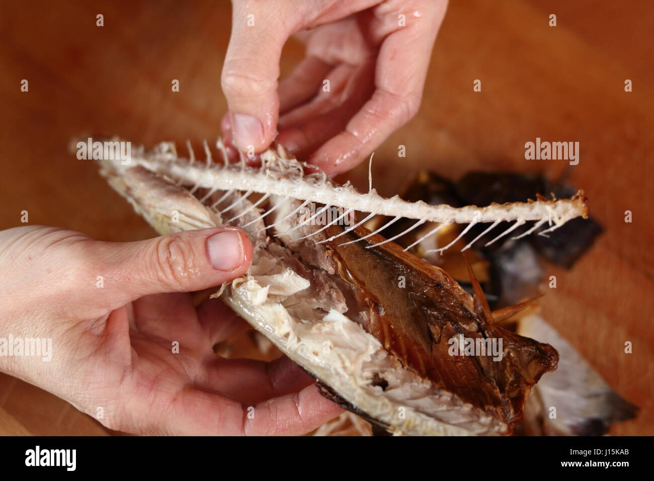 Fish bone remove hi-res stock photography and images - Alamy