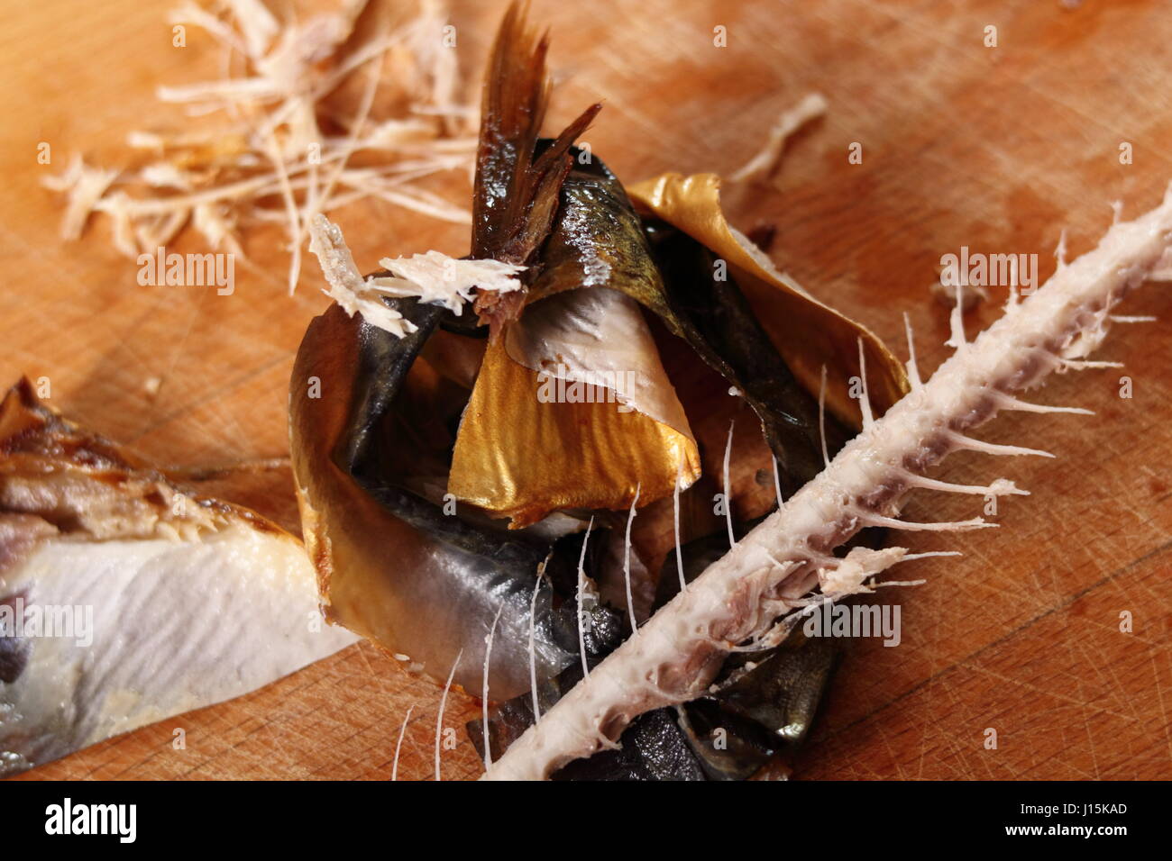 Mackerel bones hi-res stock photography and images - Alamy