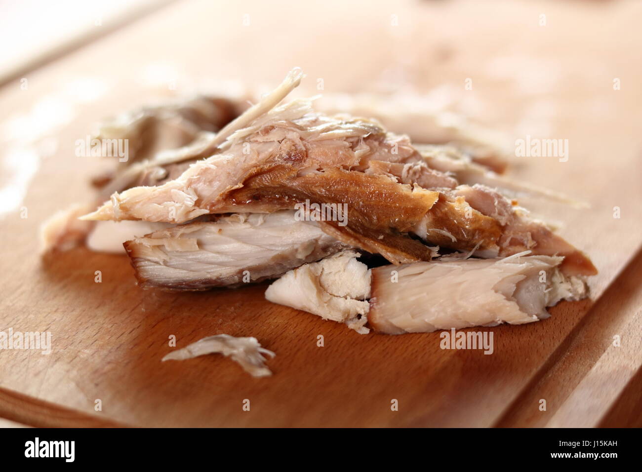 Smoked mackerel fillet Stock Photo - Alamy