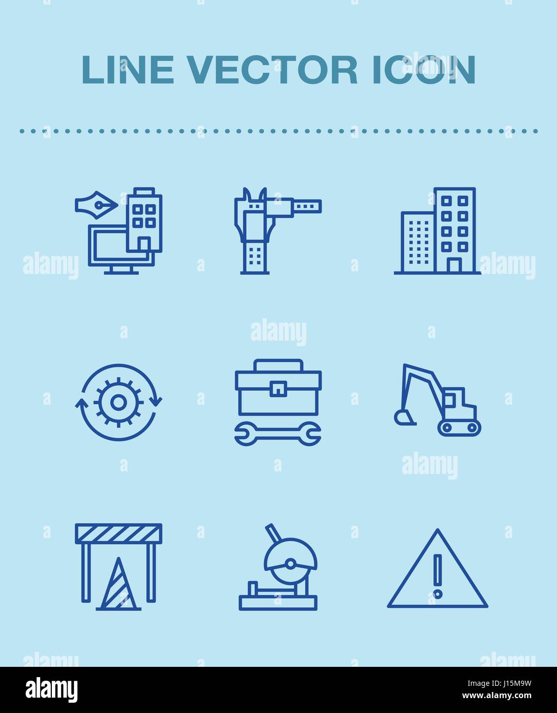 line icons II 002 Stock Vector Image & Art - Alamy