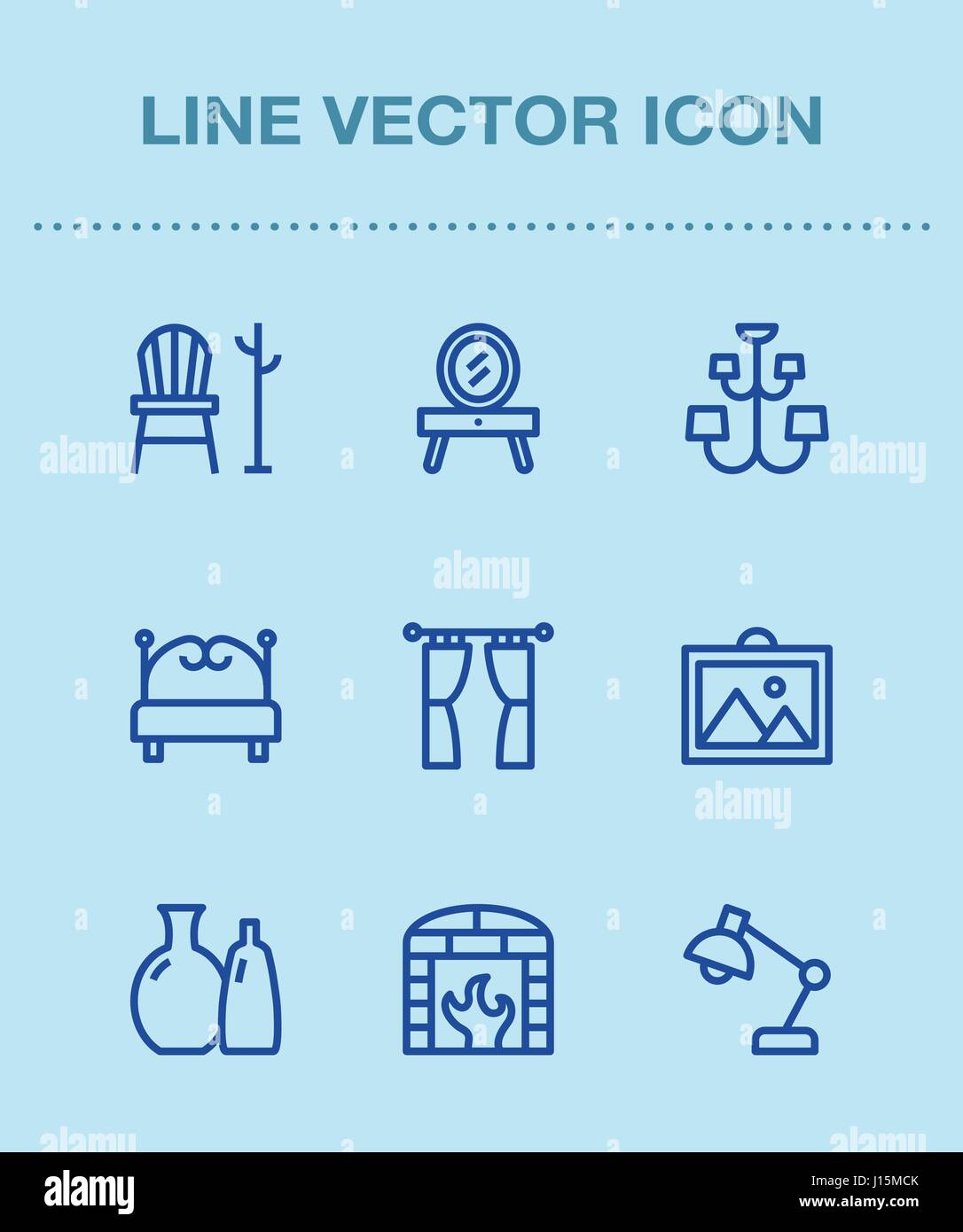 line icons 010 Stock Vector Image & Art - Alamy