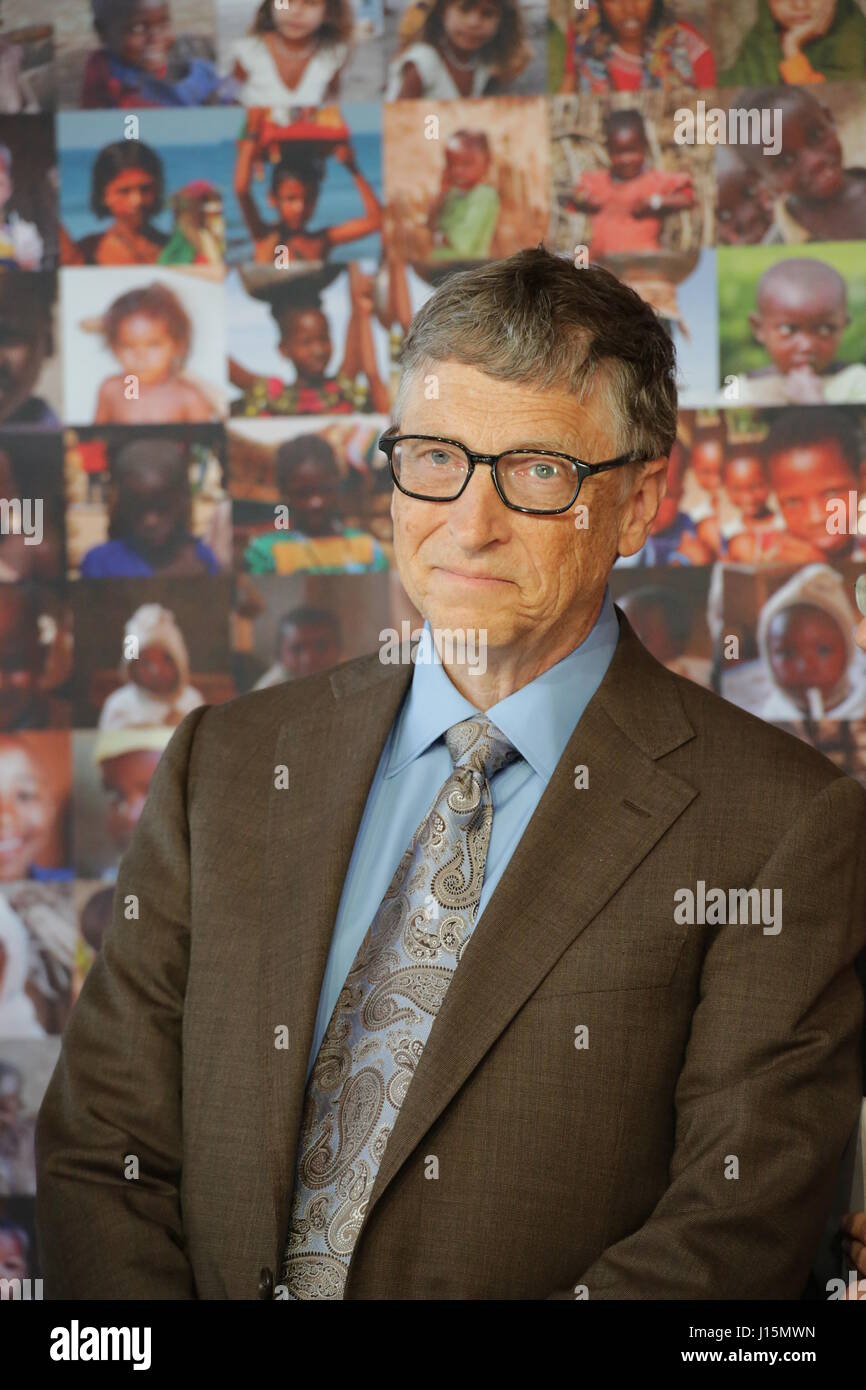 Berlin, Germany, November 11th, 2014: Bill Gates for visit to German ...