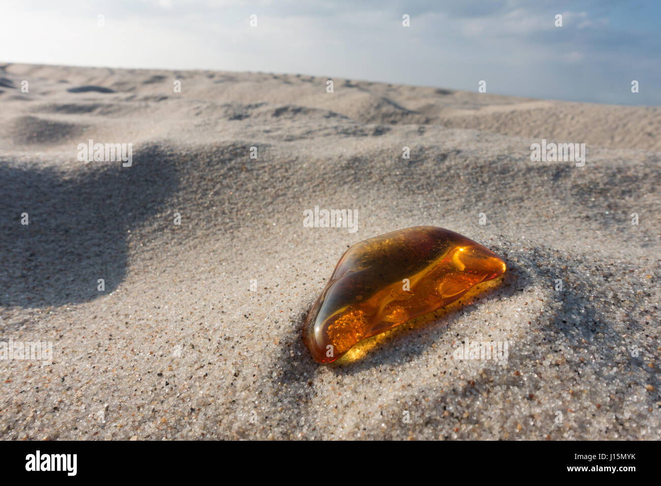 Amber found on baltic beach hi-res stock photography and images - Alamy