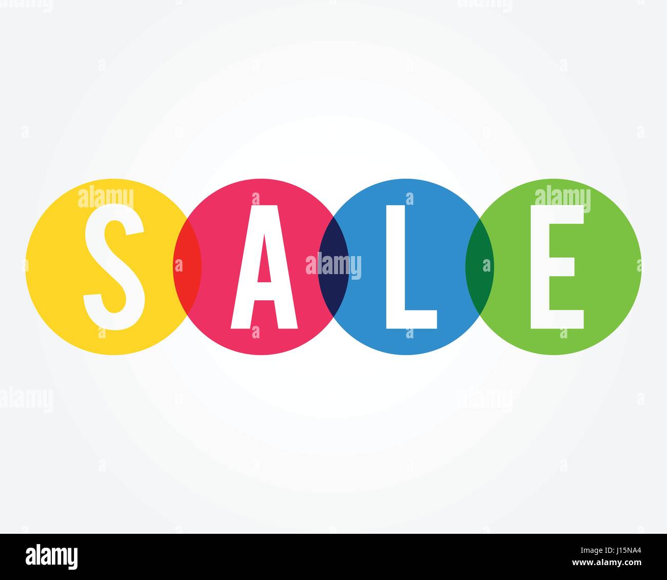 colorful Sale design concept, banner design strategy Stock Vector Image ...