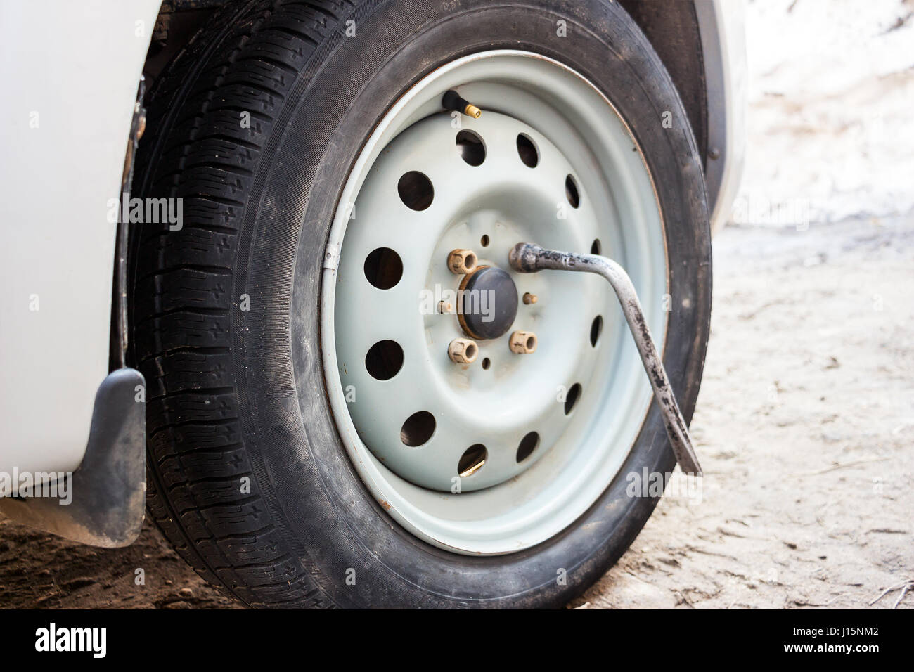 Wheel brace hi-res stock photography and images - Alamy