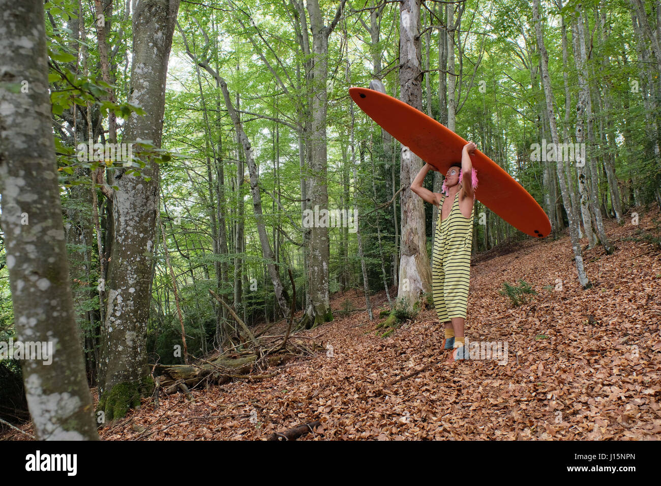 Members of french extreme sports team the flying frenchies rigged a ...