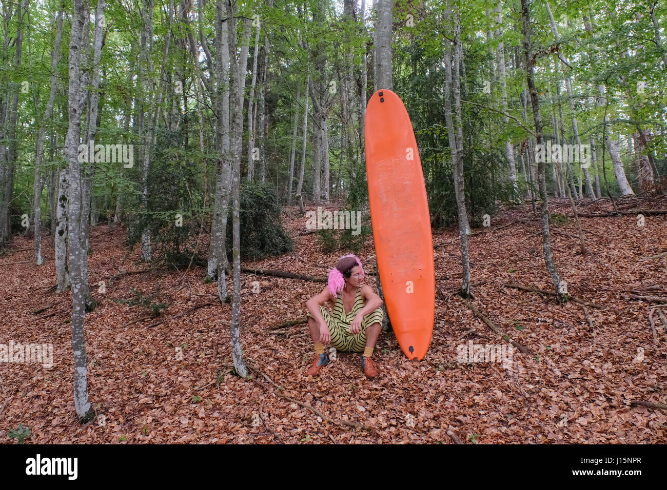 Members of french extreme sports team the flying frenchies rigged a ...