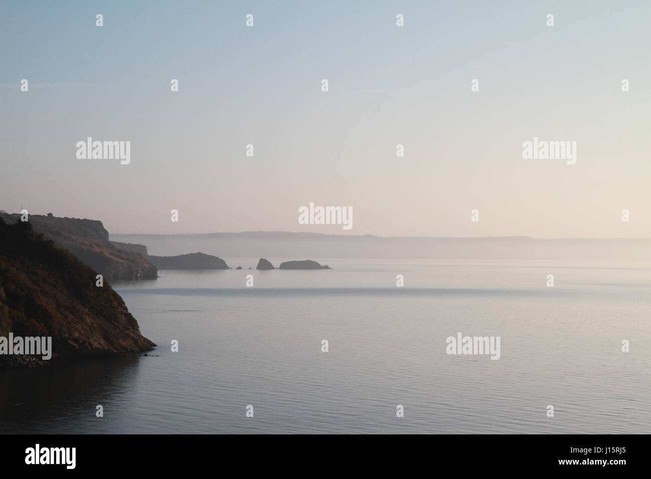 Tenby at sunrise, Tenby, Wales, Pembrokeshire, UK Stock Photo - Alamy