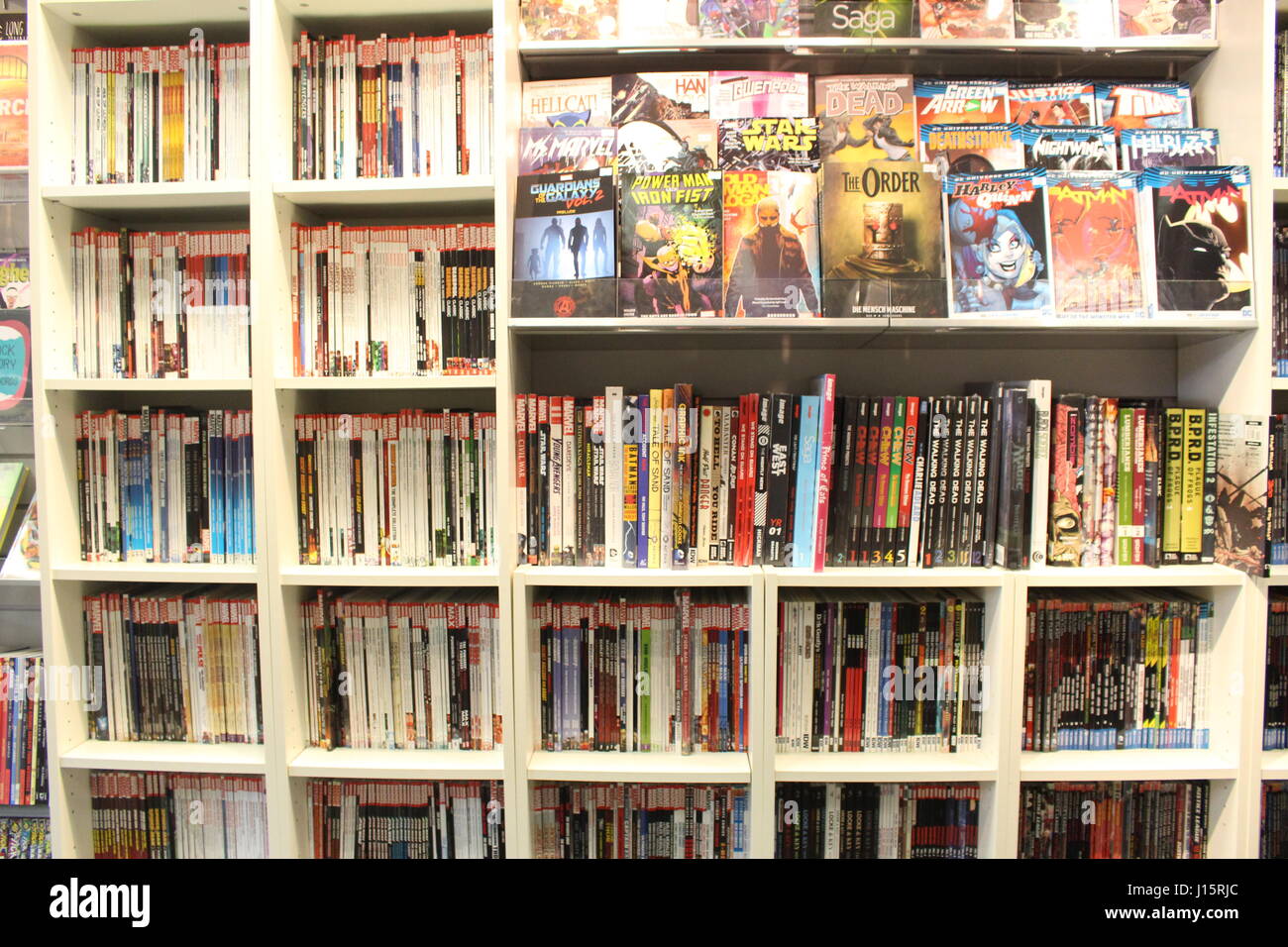 Comic Shop High Resolution Stock Photography and Images - Alamy
