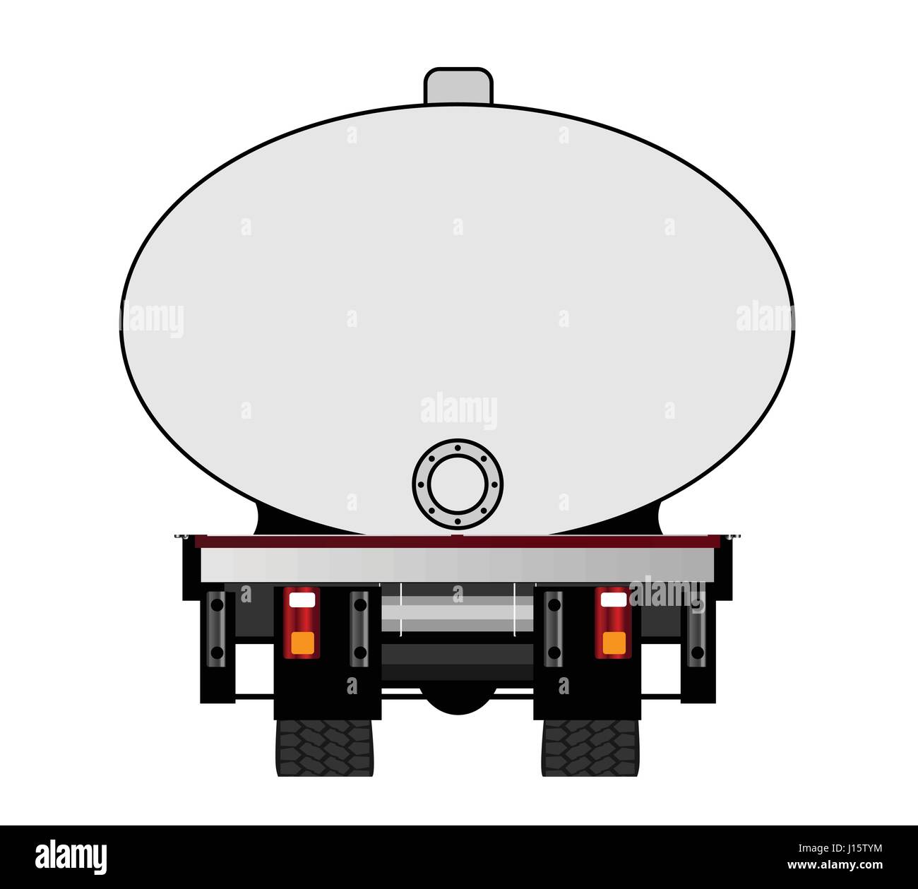 Tanker lorry truck hgv Stock Vector Images - Alamy