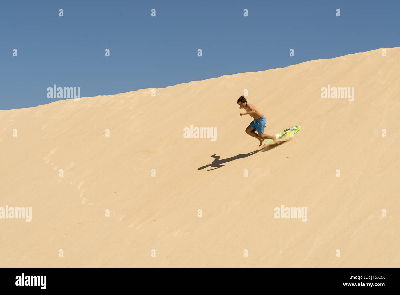 Tarifa Beach and sand dunes Stock Photo - Alamy