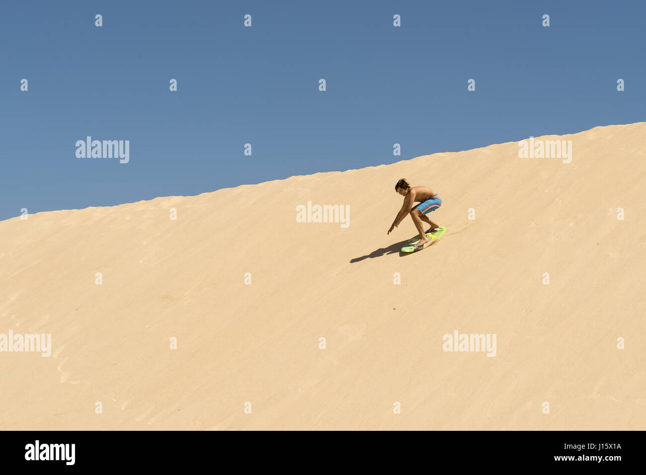 Tarifa Beach and sand dunes Stock Photo - Alamy