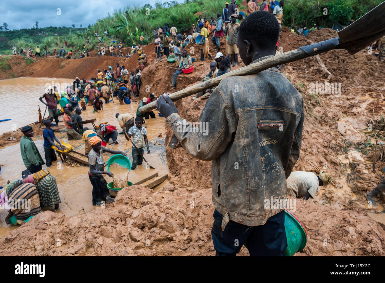 Congo landscape mining hi-res stock photography and images - Alamy