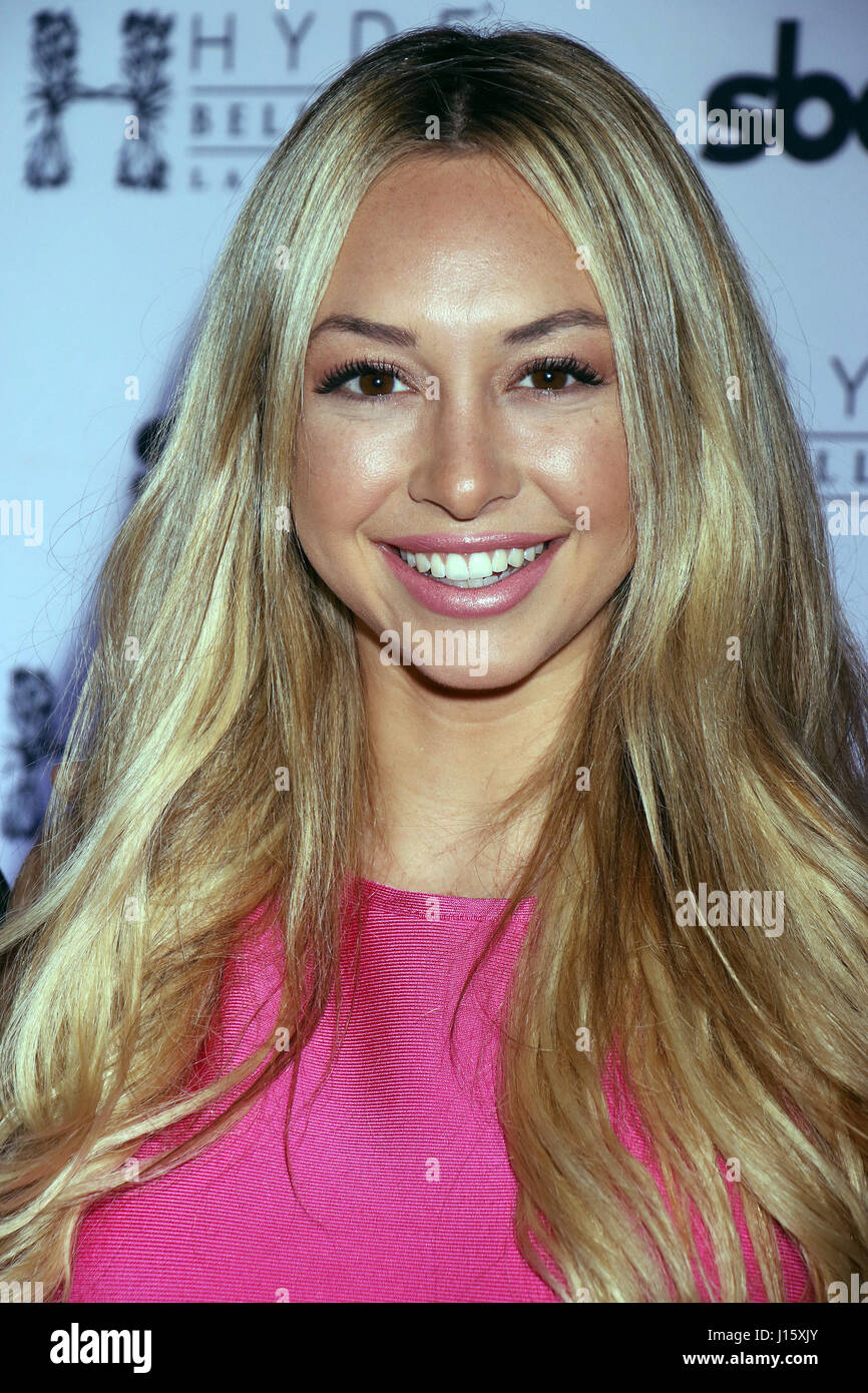 Corinne Olympios hosts St. Patrick's Day Party at Hyde Bellagio Inside ...