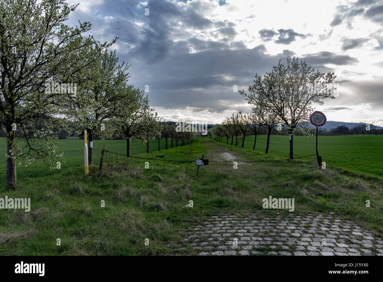 Clouds in Spring Stock Photo - Alamy