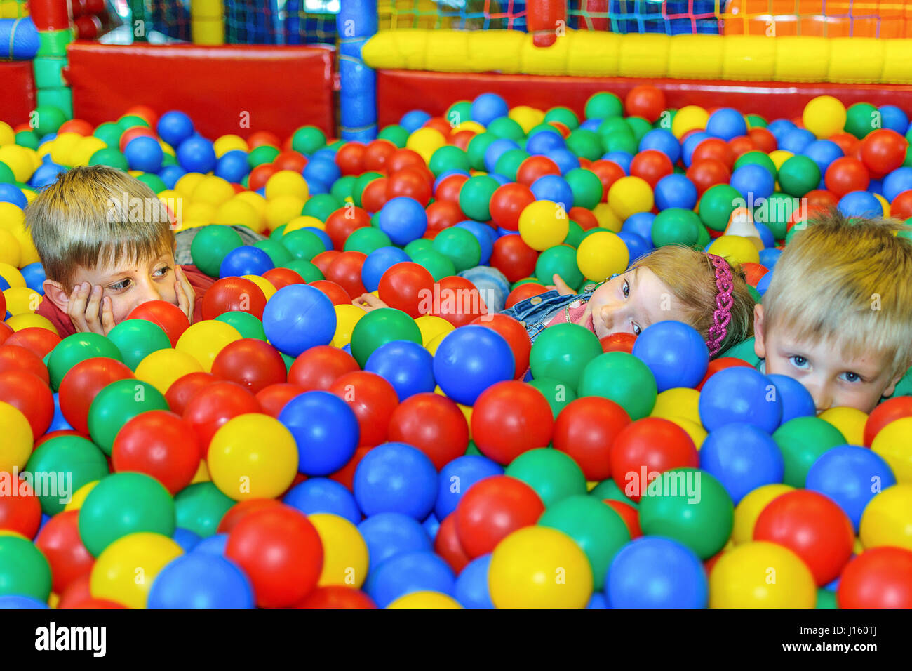 Children indoor ball hi-res stock photography and images - Alamy