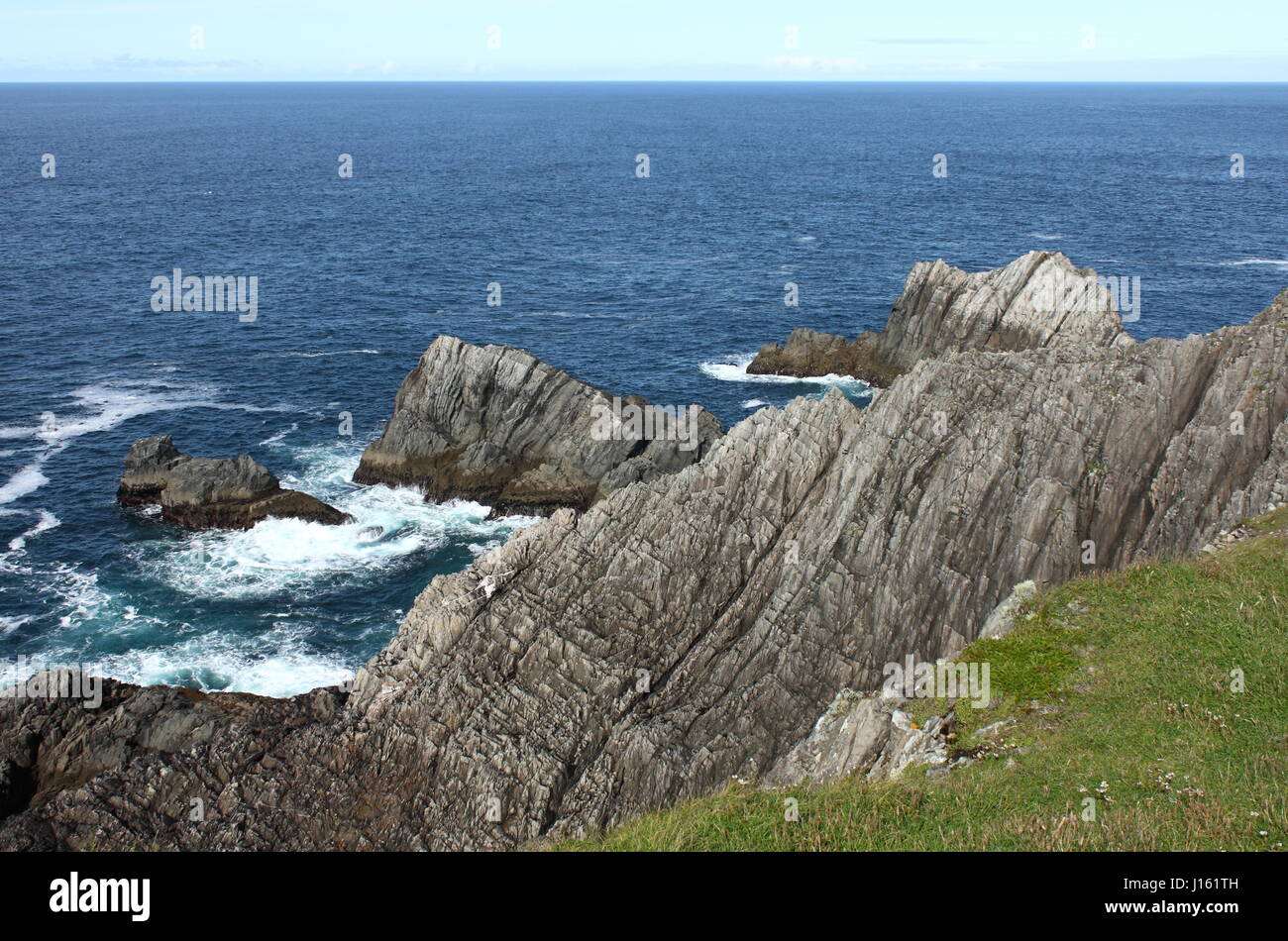 Malin Head in County Donegal, the northernmost point of Ireland Stock ...
