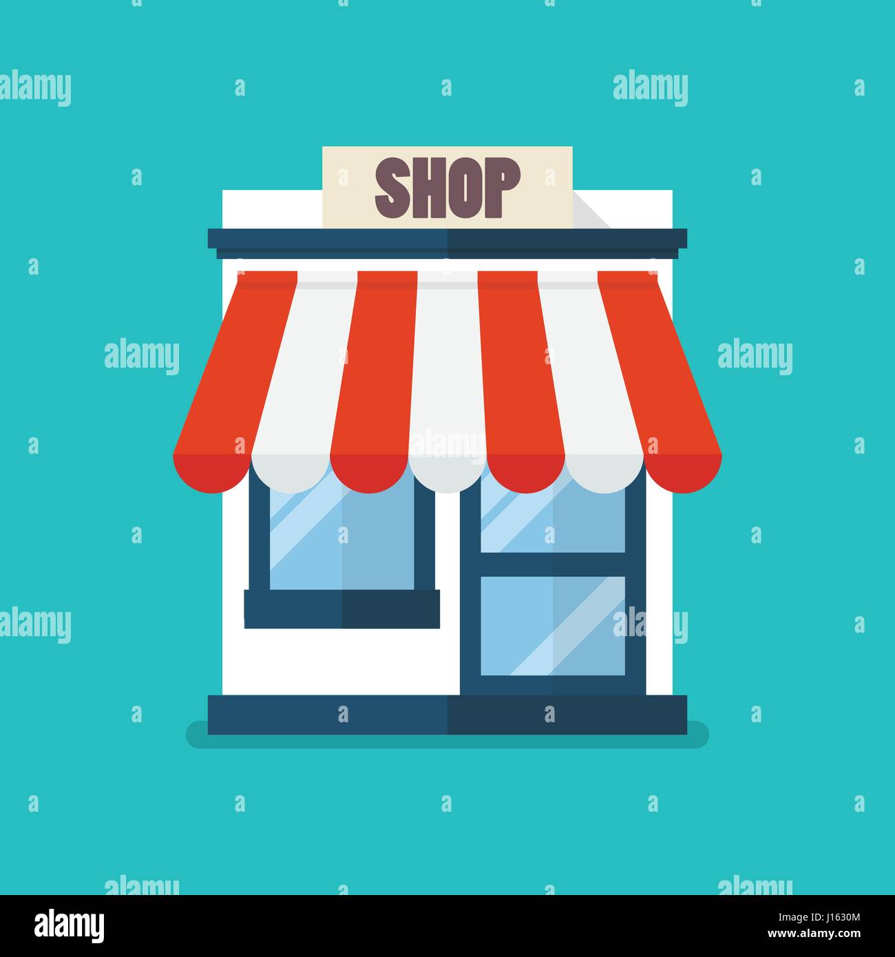Gift shop storefront Stock Vector Images - Alamy