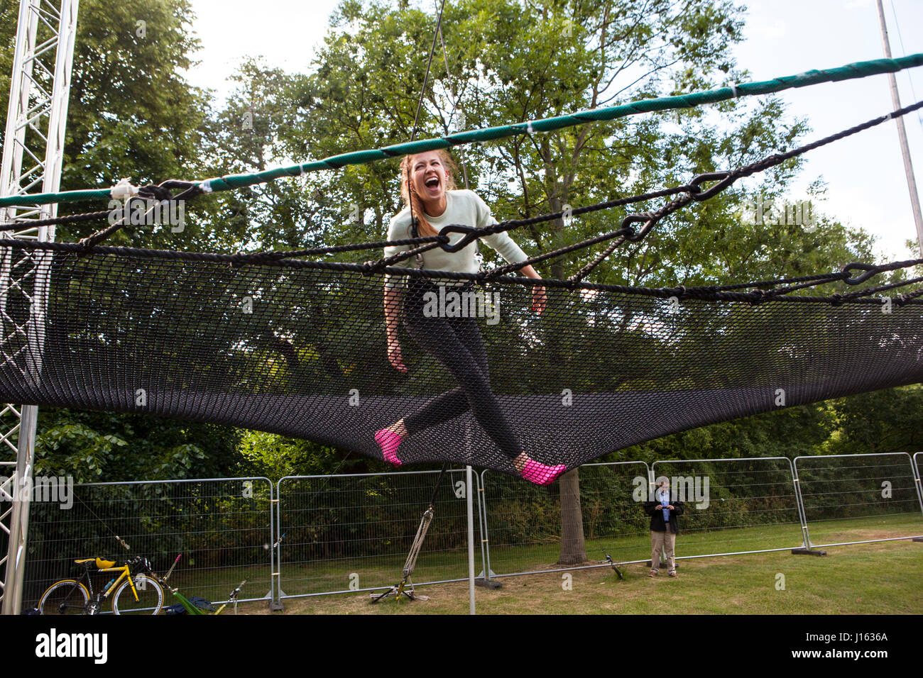 Circus safety net hi-res stock photography and images - Alamy