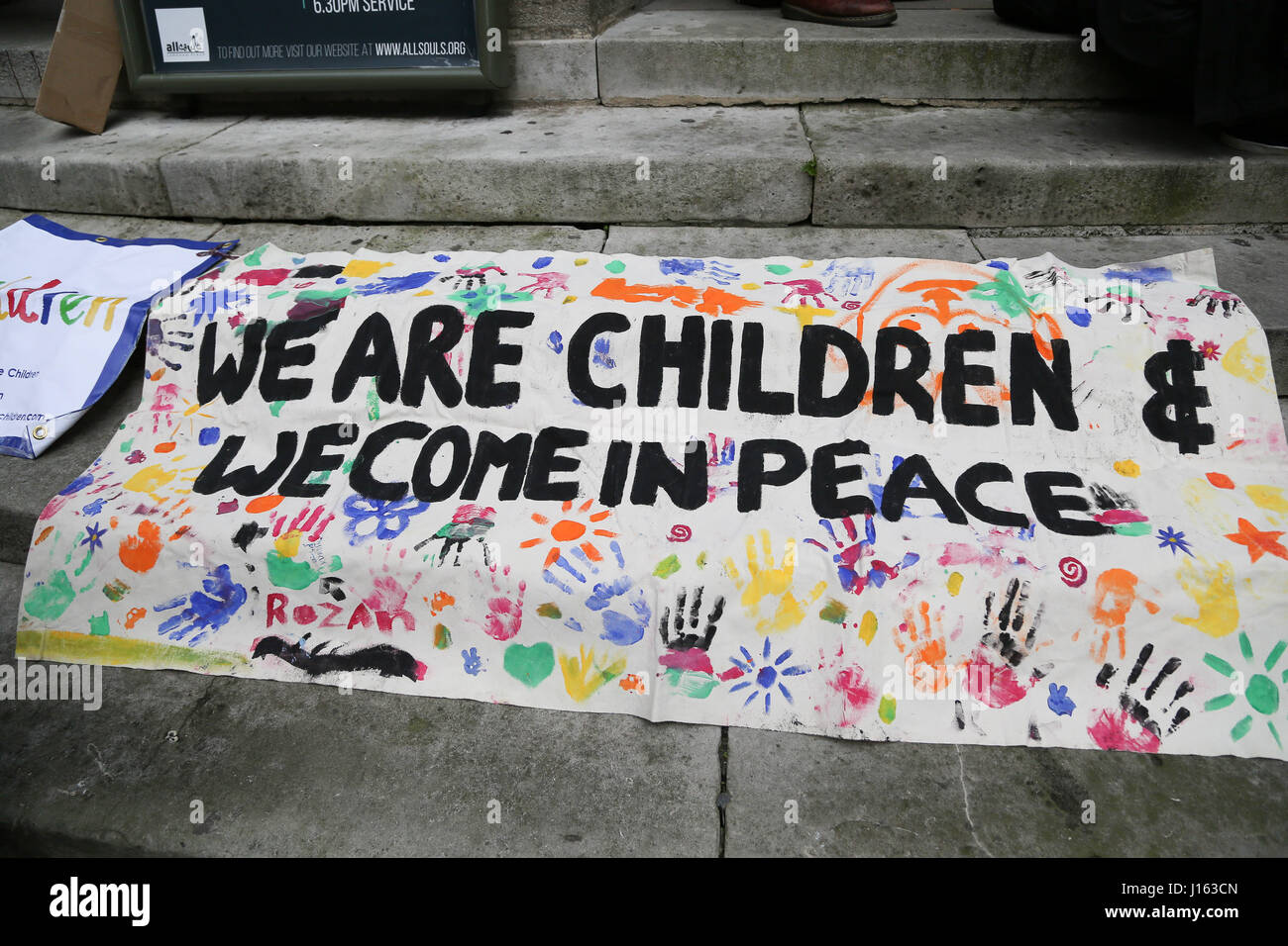 People take part in London on UN Anti-Racism Day, a global day of ...