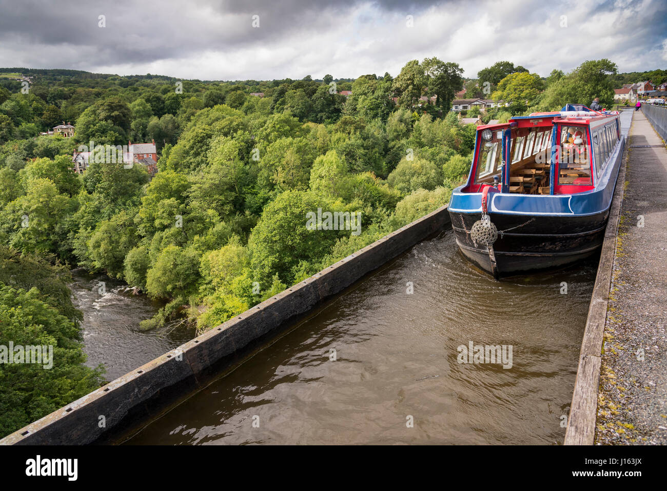Llangollen Canal Pontcysyllte Aqueduct High Resolution Stock ...
