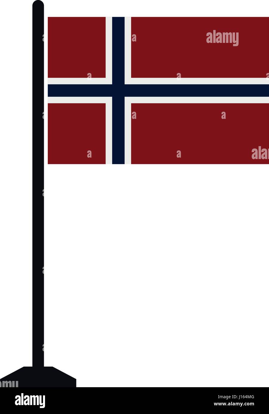 Nordic cross flags Stock Vector Images - Alamy