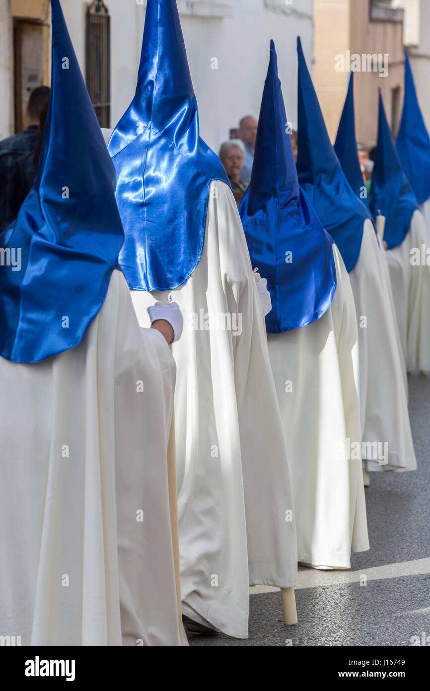 Brotherhood of our father Jesus resurrected during procession of Holy ...