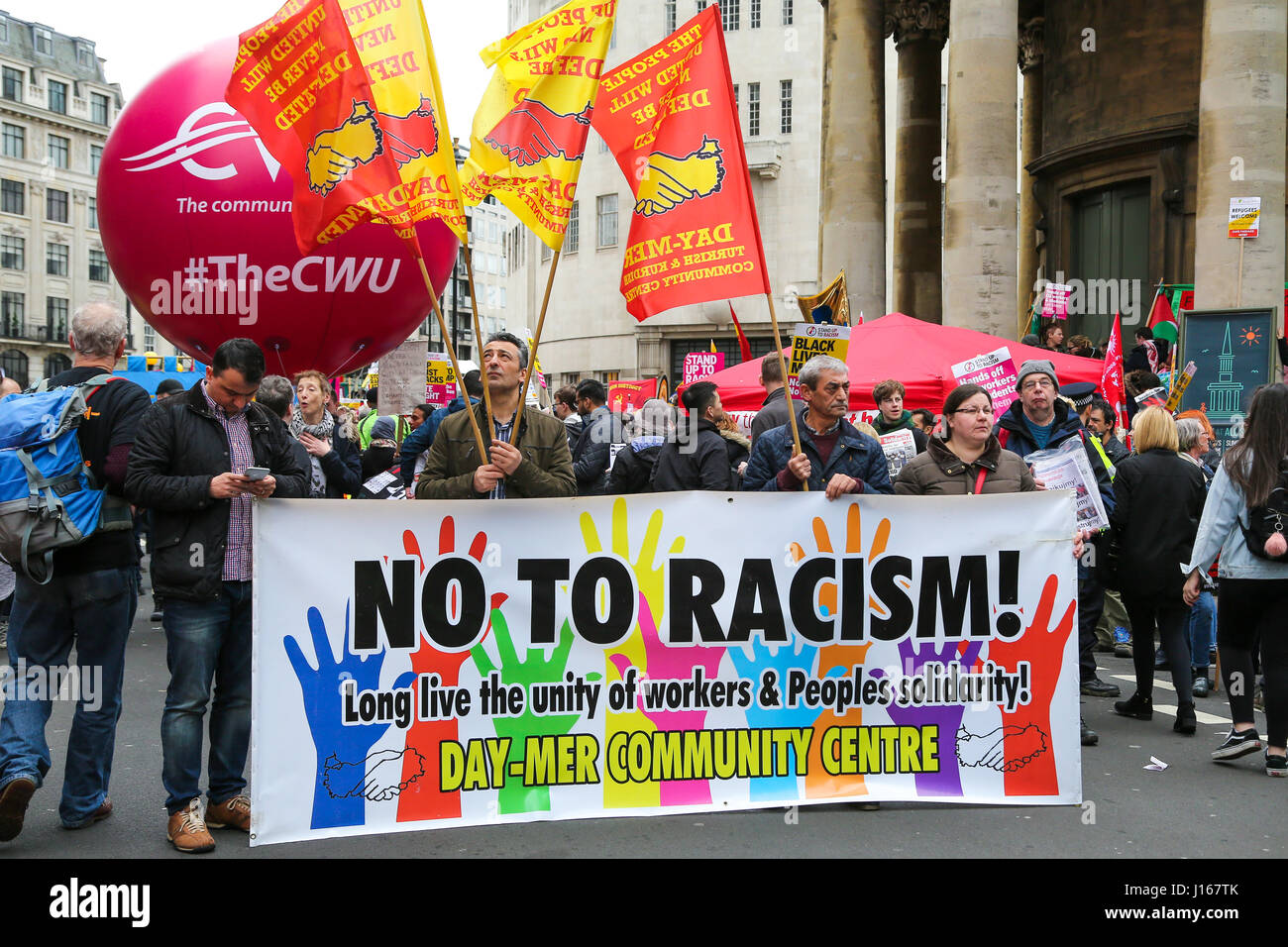 March Against Racism 18, UN Anti-Racism Day Featuring: Atmosphere Where ...