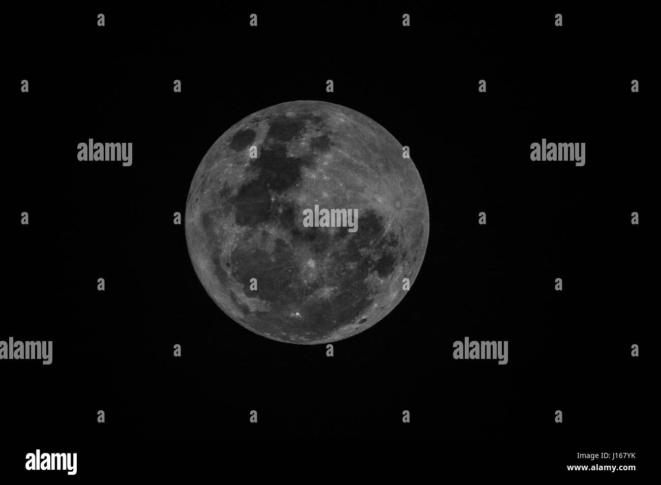 The full moon is a wonderous sight in South Australian's sky at night ...