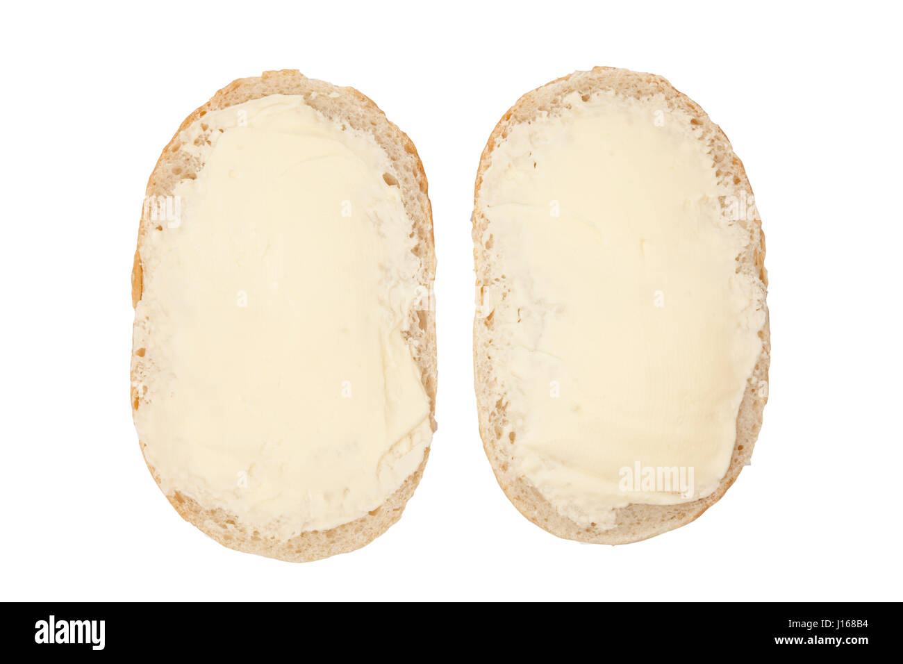 Halved bread roll hi-res stock photography and images - Alamy