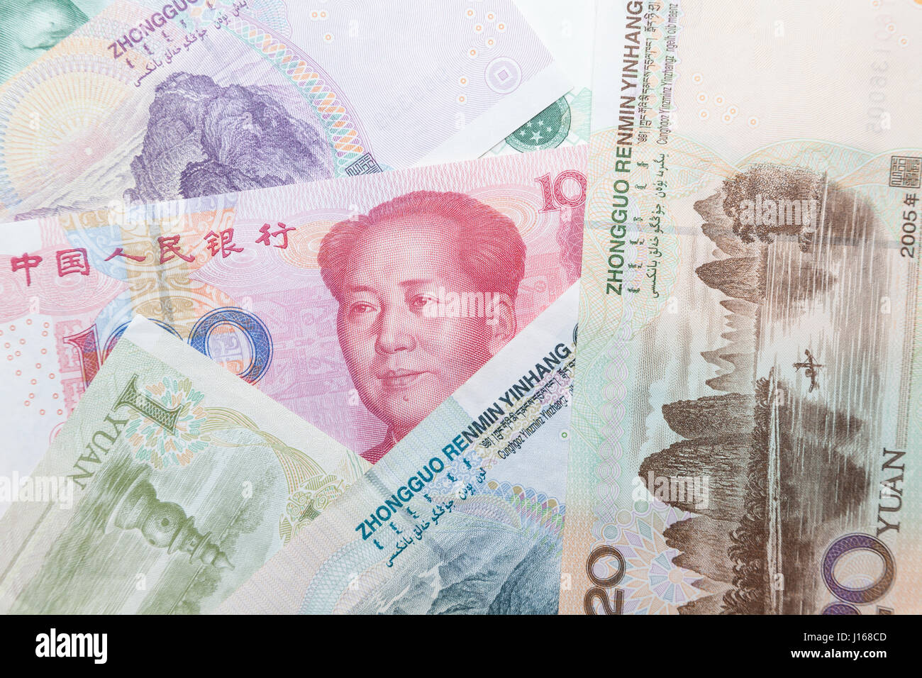 Chinese renminbi banknotes hi-res stock photography and images - Alamy