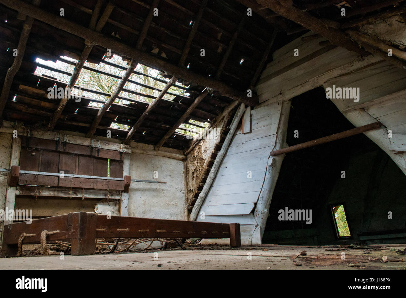 derelict interior of an abandoned house Stock Photo - Alamy