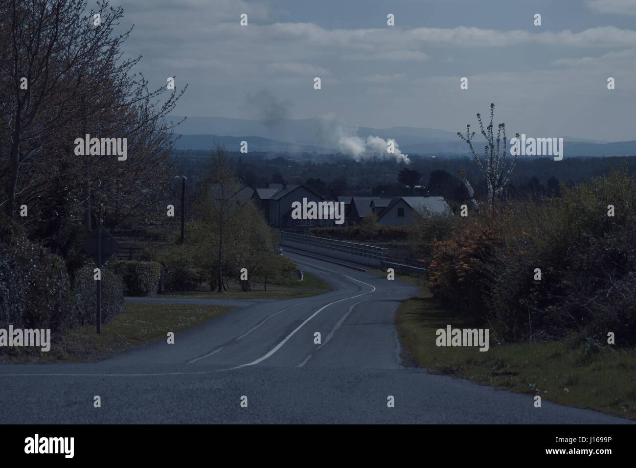 Ireland road fire hi-res stock photography and images - Alamy