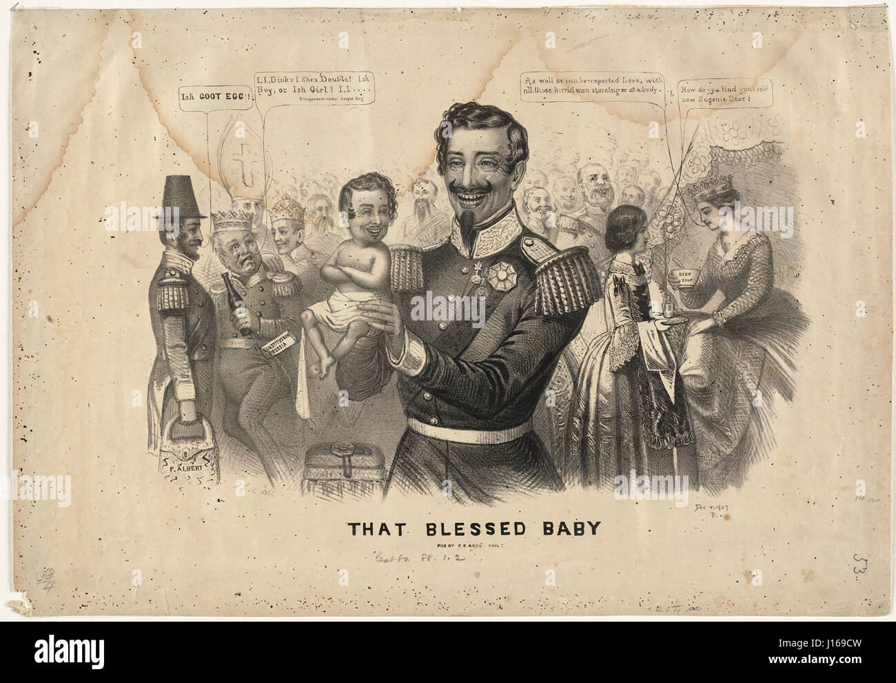 That blessed baby Stock Photo - Alamy