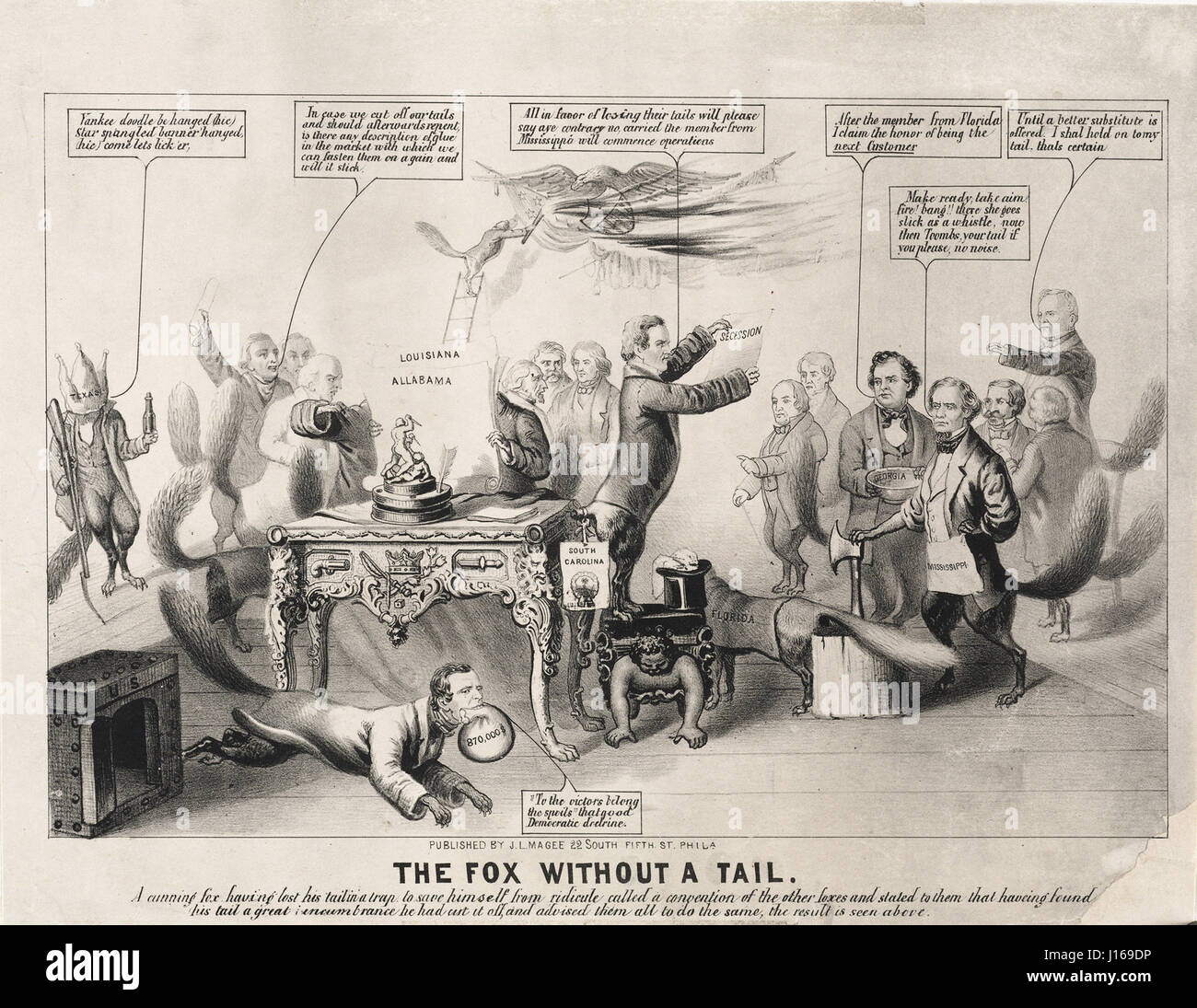 The fox without a tail Stock Photo - Alamy