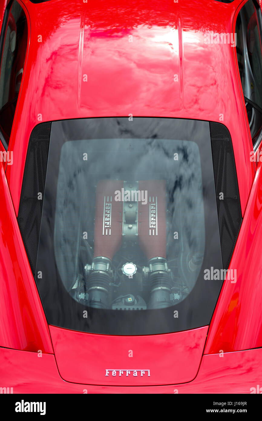 Meeting of Ferrari cars, 70th anniversary Stock Photo - Alamy