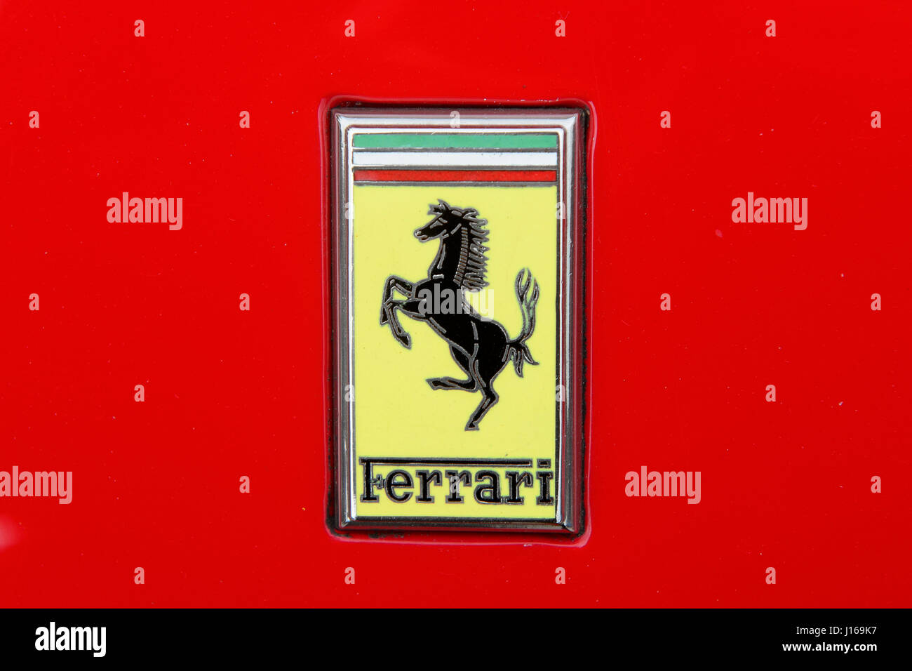 Meeting of Ferrari cars, 70th anniversary Stock Photo - Alamy